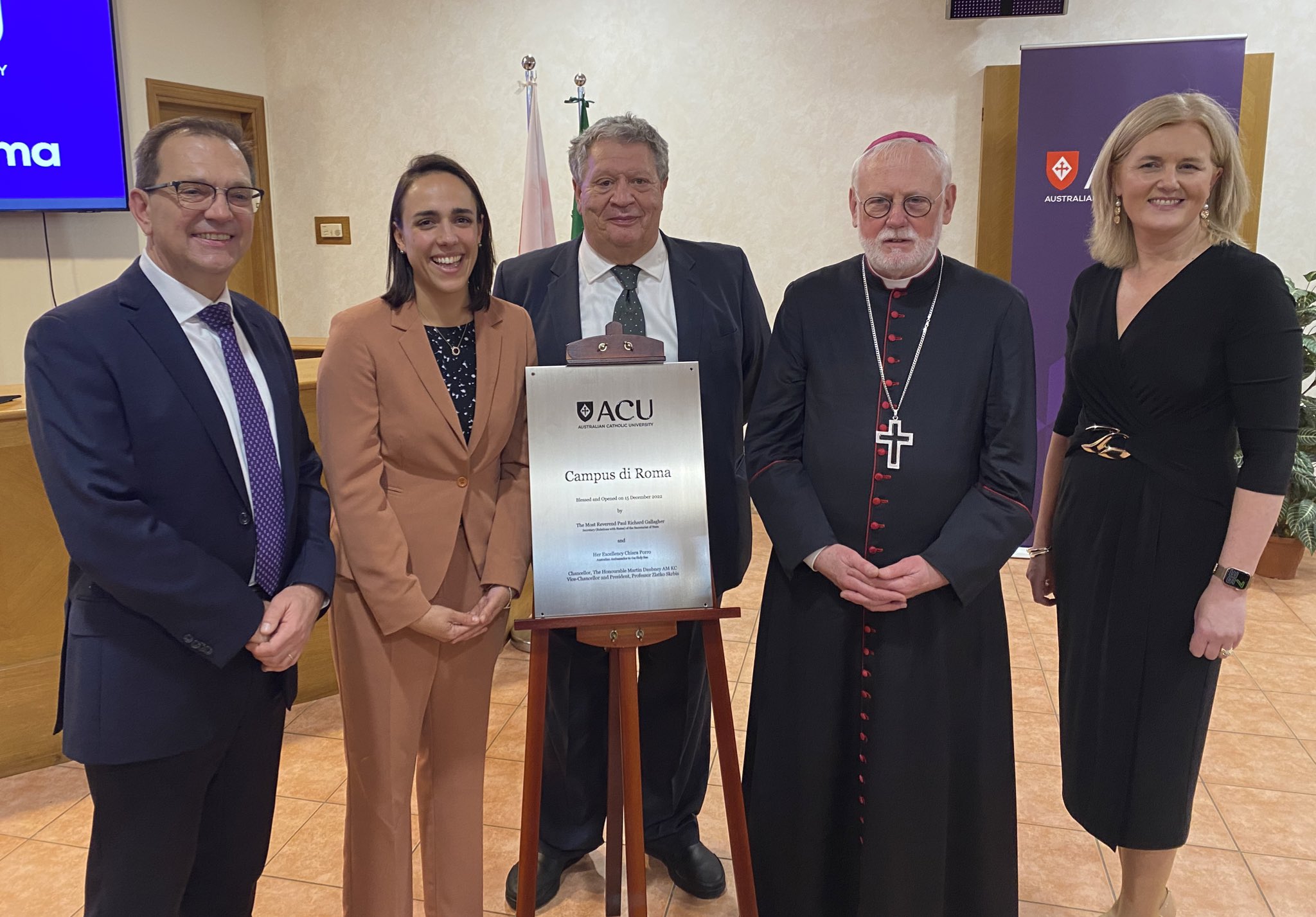 Australian Catholic University Opens New Campus in Rome - EWTN Vatican
