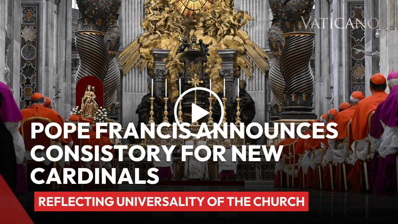 Pope Francis Announces Consistory for Creation of New Cardinals - EWTN ...
