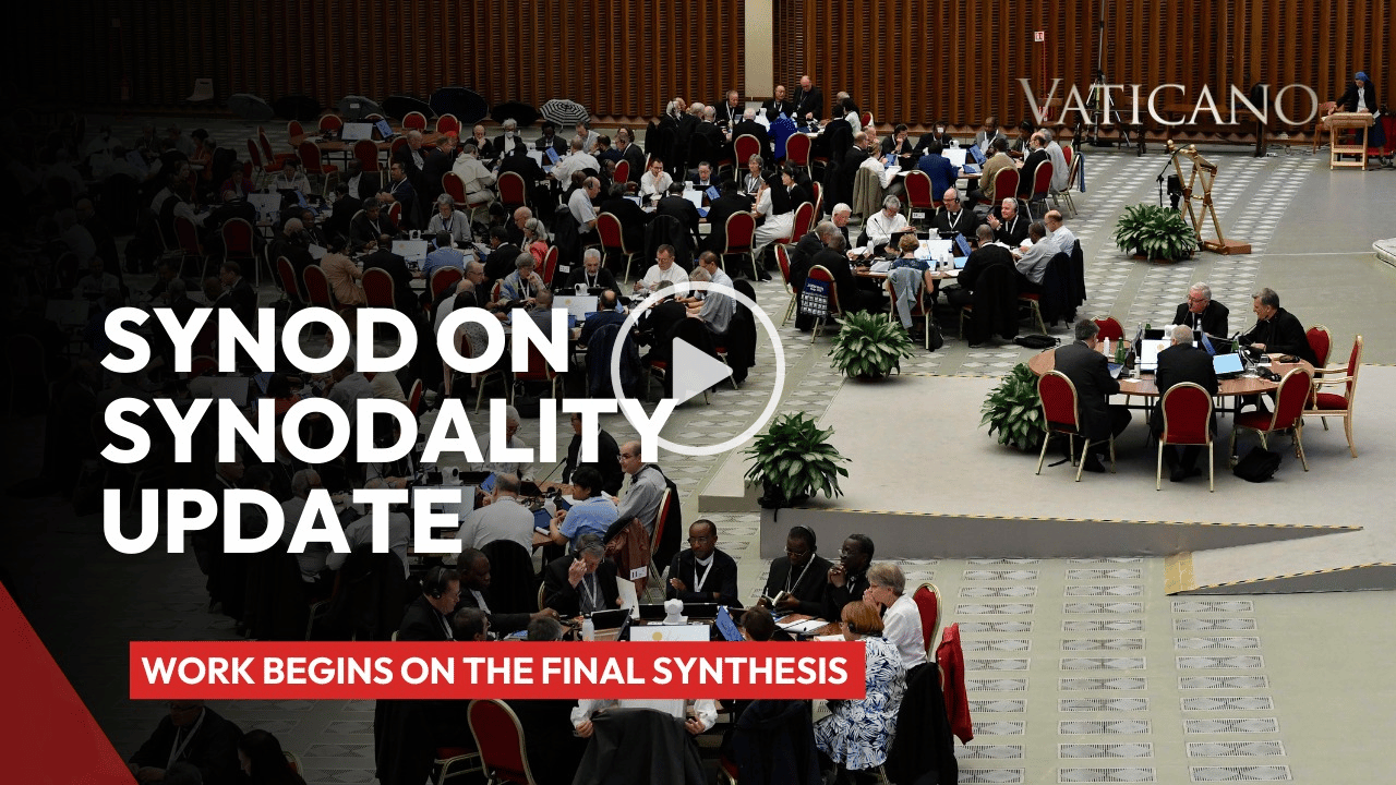 Synod on Synodality 2023 Update | Work Begins on the Final Synthesis ...
