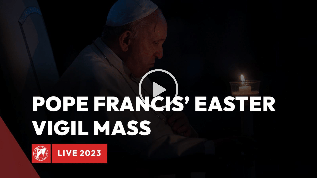 LIVE from the Vatican | Easter Vigil Mass in the Holy Night led by Pope ...