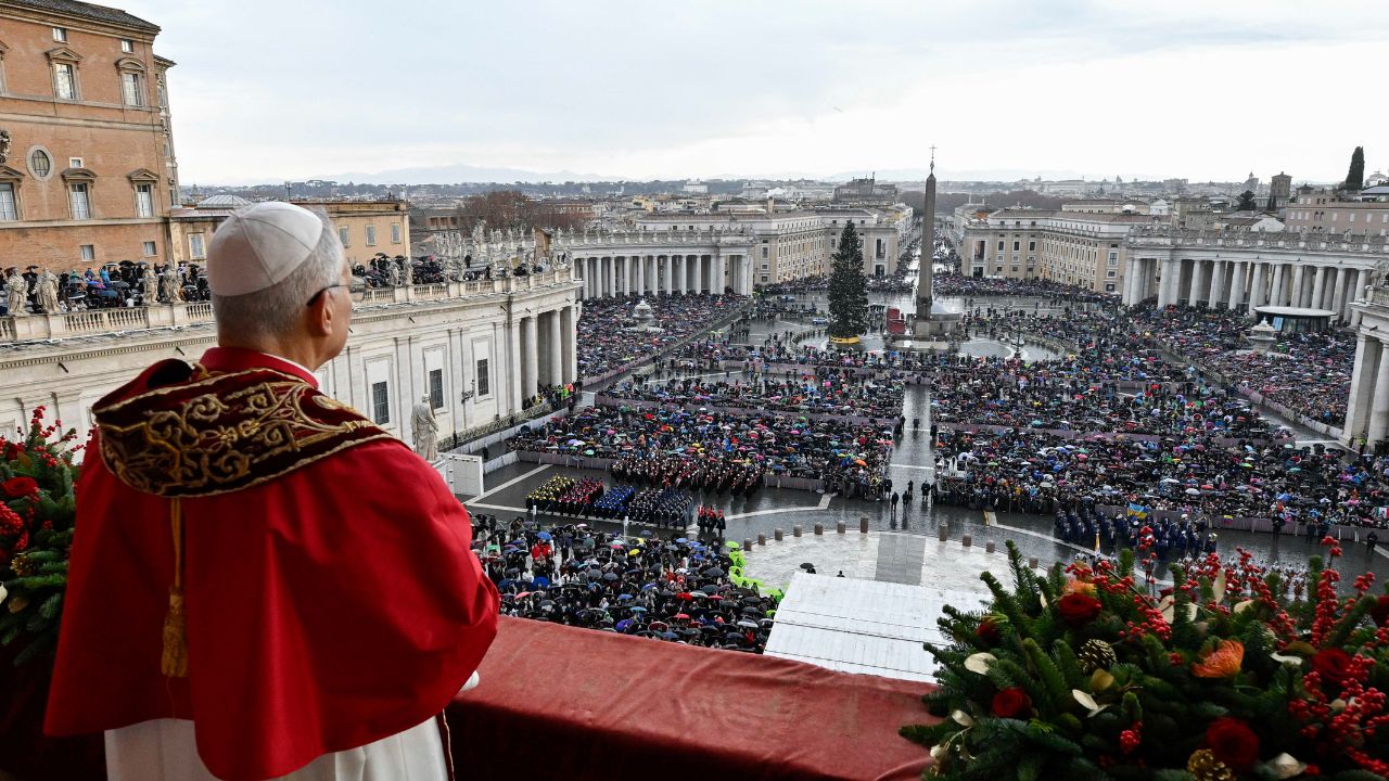 Full text: Pope Leo's Christmas "Urbi et Orbi" Blessing 2025
