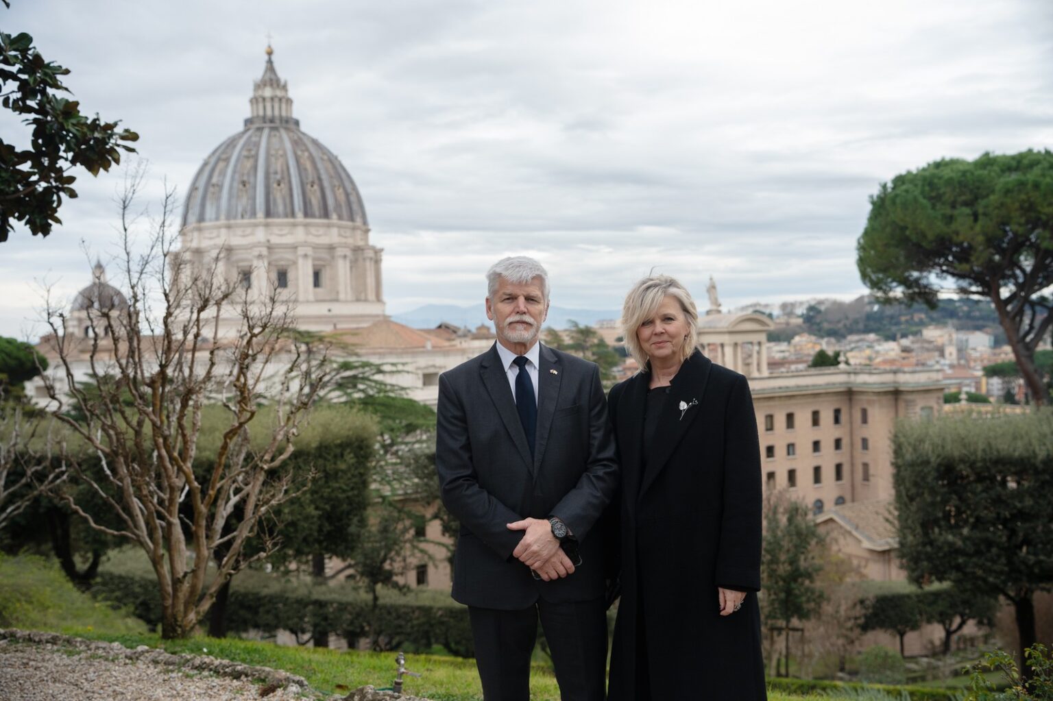 Pope Leo XIV Meets Czech President on Democracy, Tensions