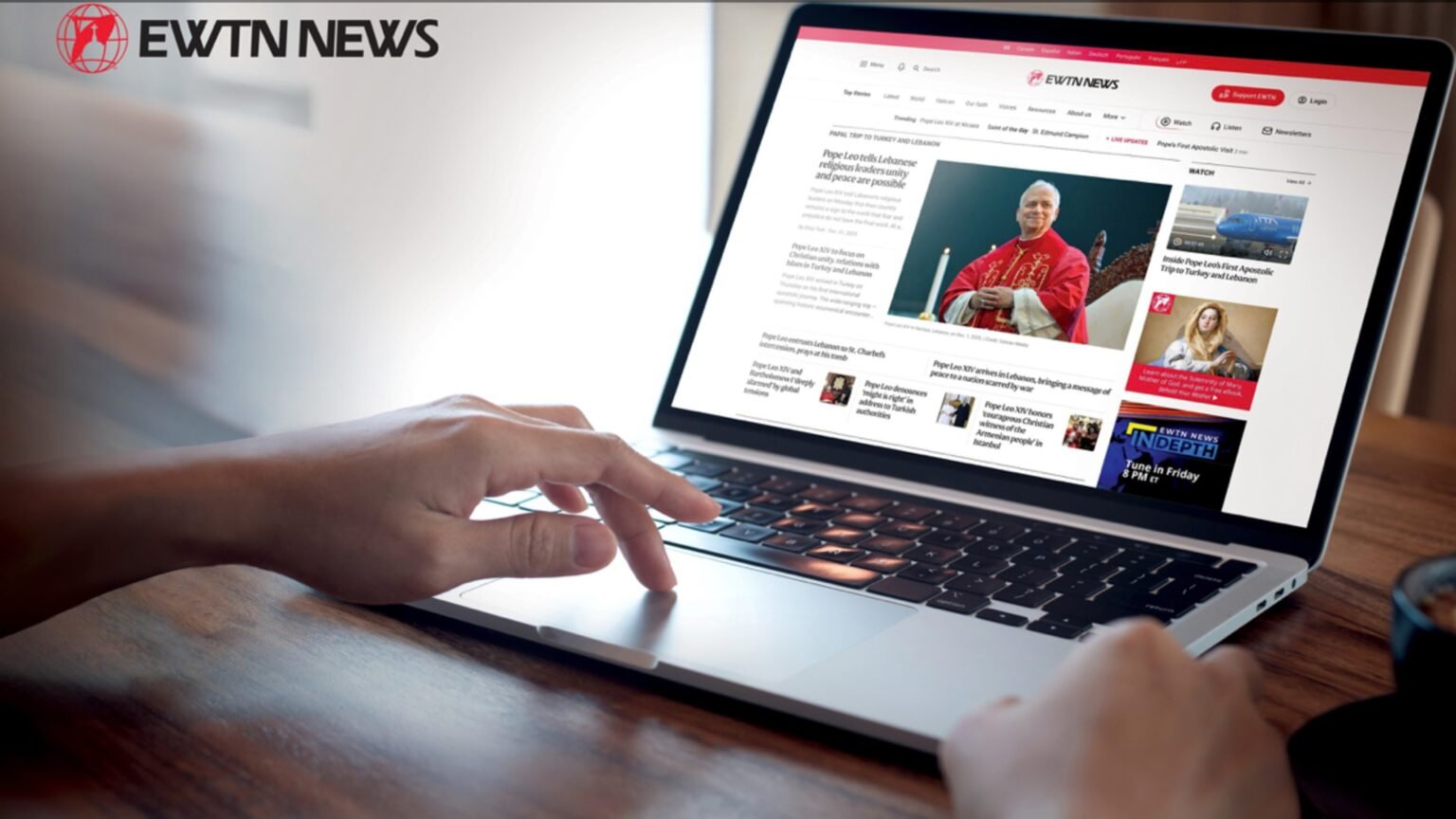 EWTN Launches Unified Global Catholic News Brand